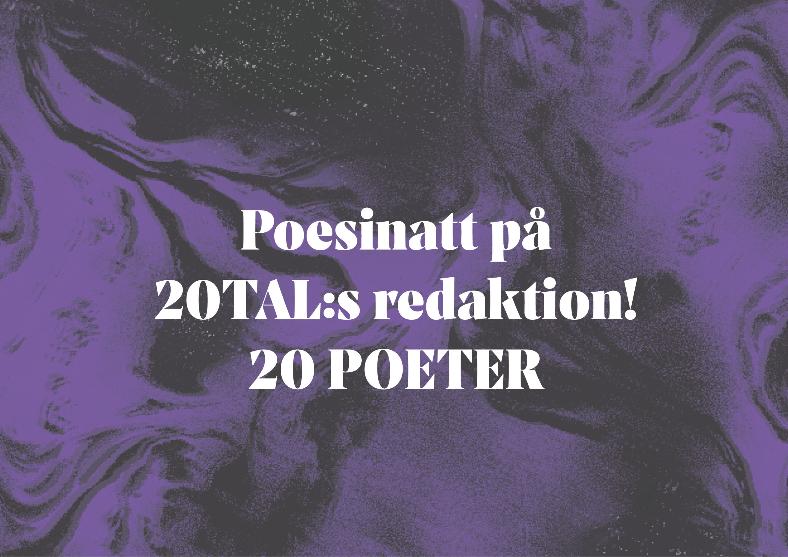 Kulturnatten på 20TAL! - 20TAL